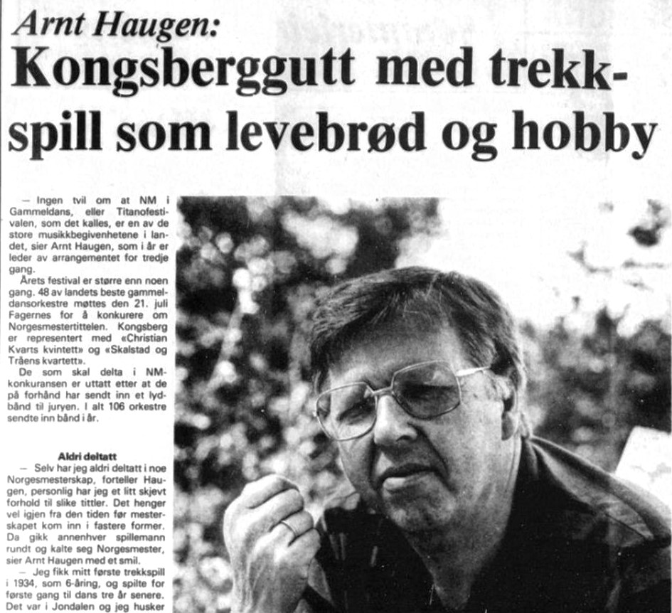 Arnt Haugen (1928–1988) – lokalhistoriewiki.no