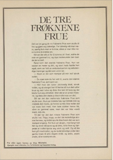 Kvinnefront (tidsskrift) – lokalhistoriewiki.no