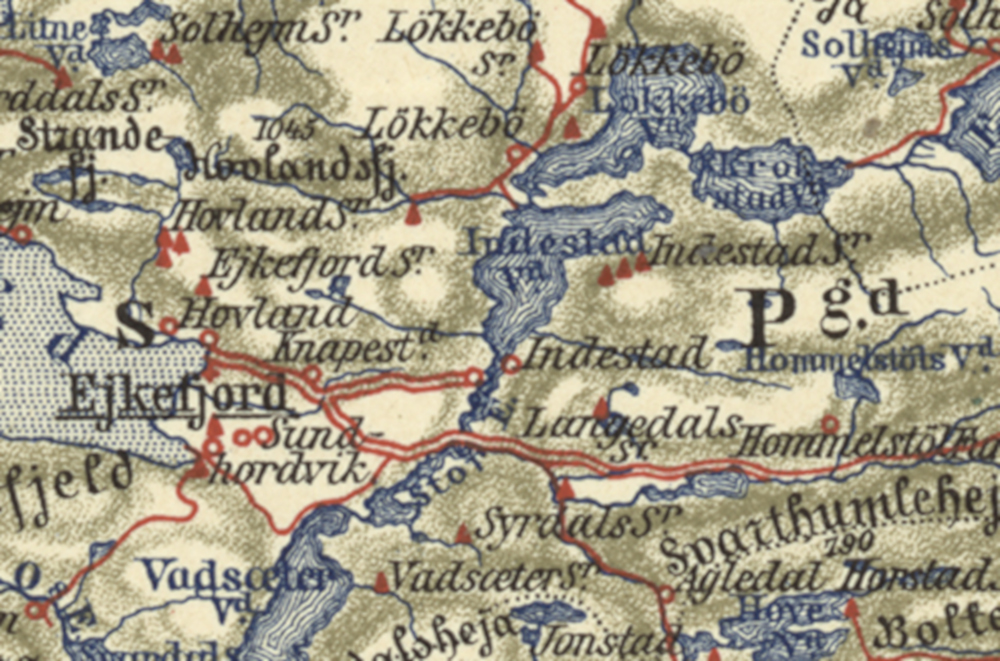 Bygdevegen Eikefjord - Ramsdal – lokalhistoriewiki.no