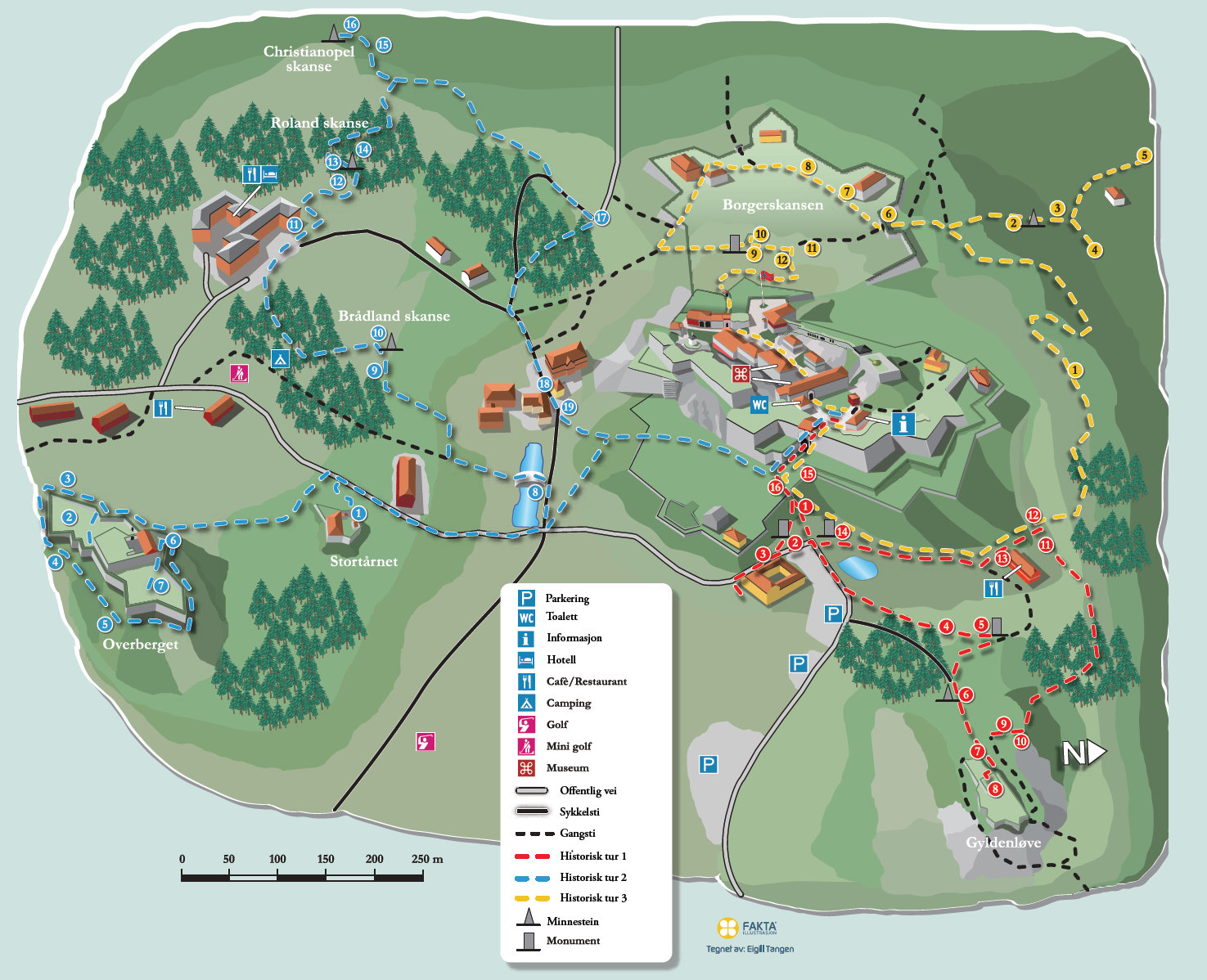 Fredriksten festning (kulturminneløype) – lokalhistoriewiki.no