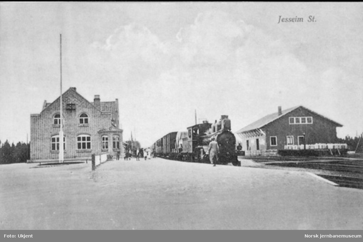 Jessheim stasjon – lokalhistoriewiki.no