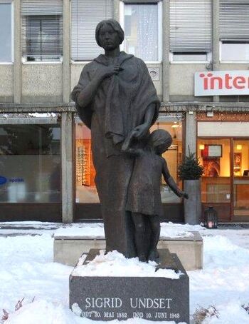 Sigrid Undset - lokalhistoriewiki.no