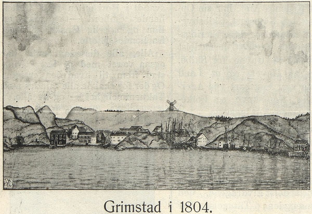 Grimstad bys utvikling – lokalhistoriewiki.no