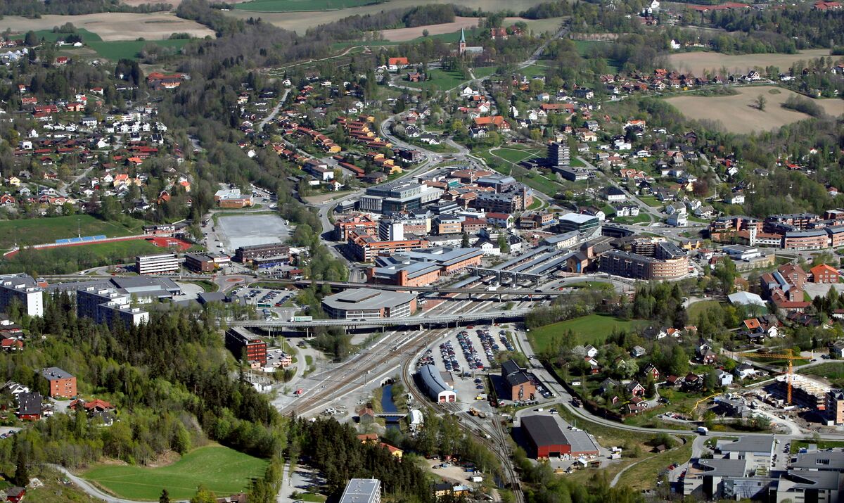 Asker sentrum – lokalhistoriewiki.no