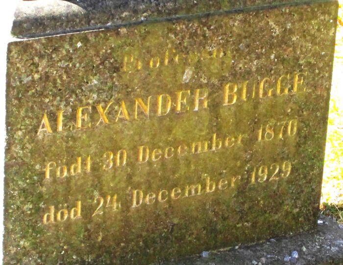 Alexander Bugge (1870–1929) – lokalhistoriewiki.no