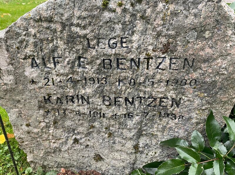 Alf Eggen Bentzen – lokalhistoriewiki.no