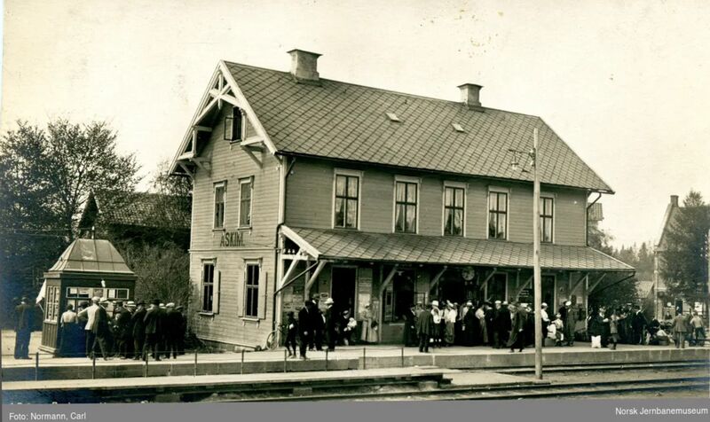 Askim stasjon – lokalhistoriewiki.no