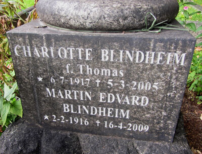 Charlotte Blindheim – lokalhistoriewiki.no