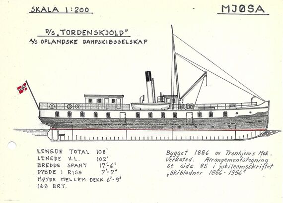 Passasjerskip på innenlandske vannveier – lokalhistoriewiki.no