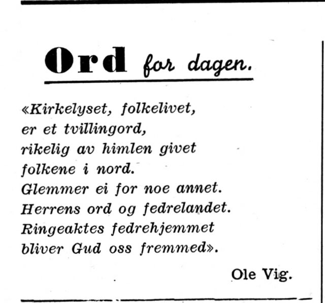 Ole Vig – lokalhistoriewiki.no