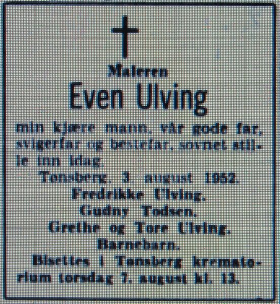Even Ulving – lokalhistoriewiki.no