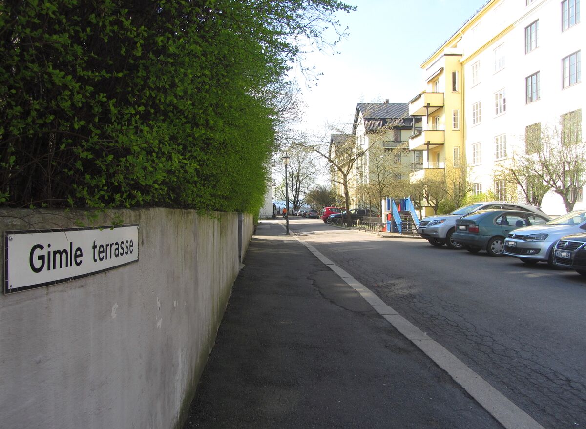 Gimle terrasse – lokalhistoriewiki.no