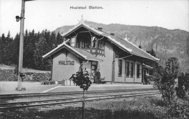 Hvalstad stasjon – lokalhistoriewiki.no