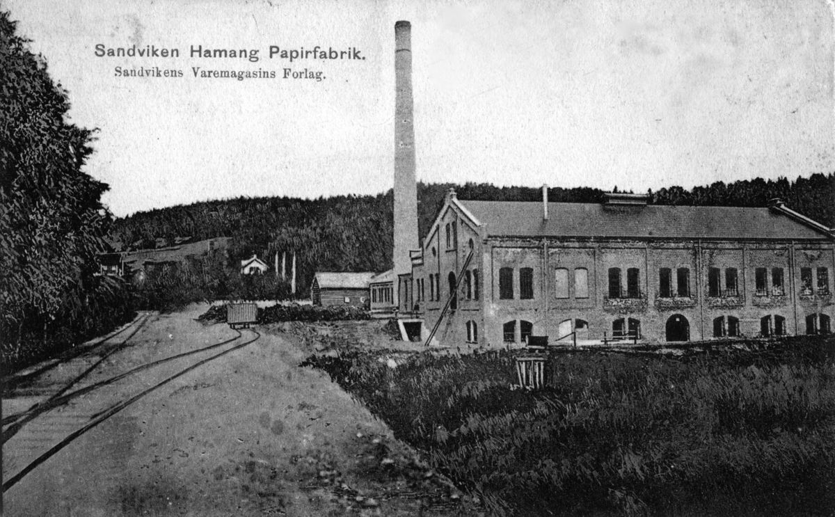 Hamang Papirfabrikk – lokalhistoriewiki.no