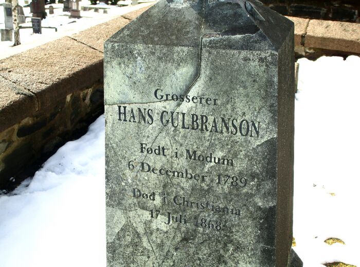 Hans Gulbranson (1787–1868) – lokalhistoriewiki.no