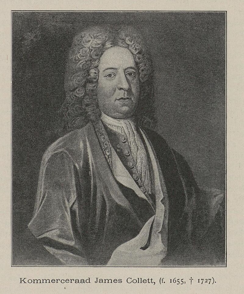 James Collett (1655–1727) – lokalhistoriewiki.no