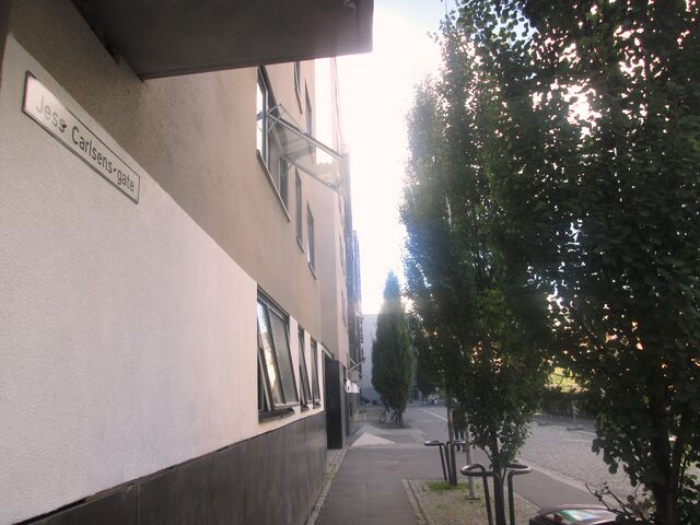 Jess Carlsens gate – lokalhistoriewiki.no