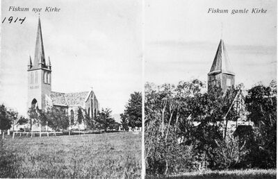 Fiskum gamle kirke – lokalhistoriewiki.no