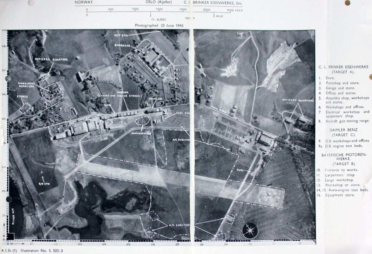 Kjeller flyplass midtveis i krigen – lokalhistoriewiki.no