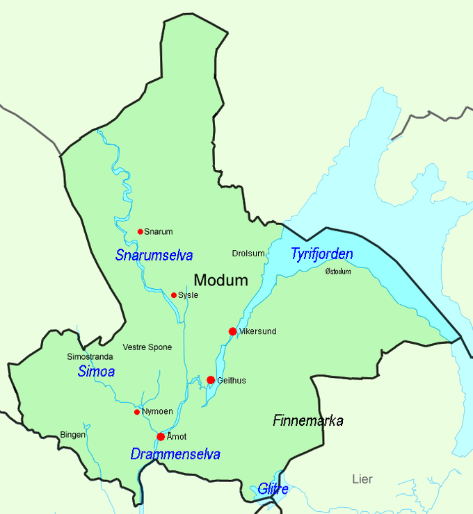 Modum kommune – lokalhistoriewiki.no