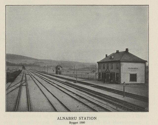 Alnabru stasjon – lokalhistoriewiki.no