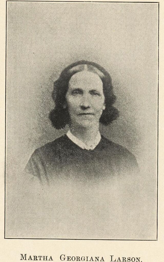 Martha Georgiana Larsen – lokalhistoriewiki.no
