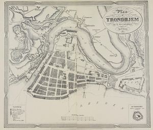 Kart over Trondheim – lokalhistoriewiki.no