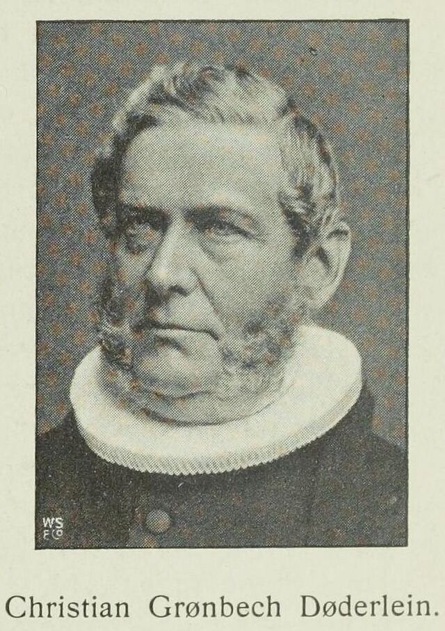 Christian Grønbech Døderlein (1816–1898) – lokalhistoriewiki.no