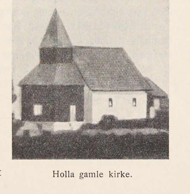 Holla gamle kirke – lokalhistoriewiki.no