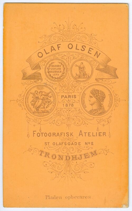 Olaf Olsen (1844–1889) – lokalhistoriewiki.no