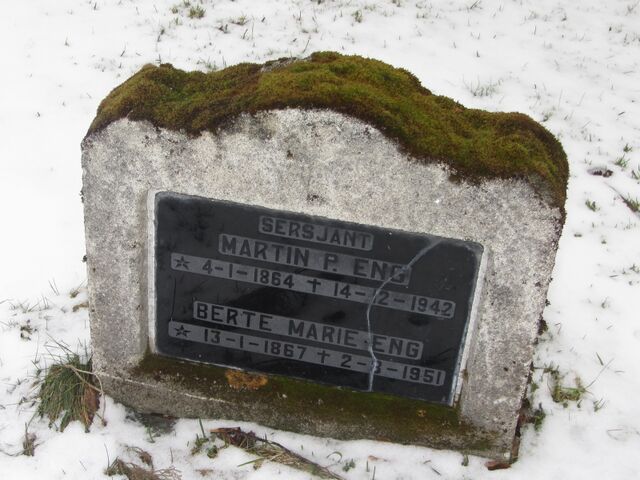 Martin P. Eng – lokalhistoriewiki.no