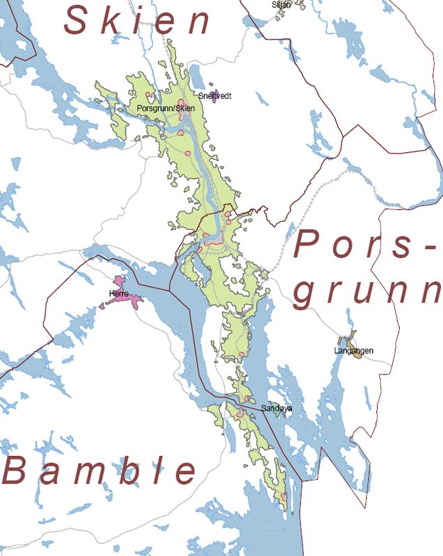 Bamble kommune – lokalhistoriewiki.no