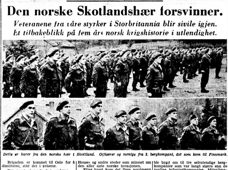 Den norske brigaden i Storbritannia – lokalhistoriewiki.no