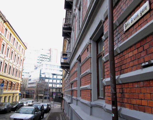 Sven Bruns gate – lokalhistoriewiki.no