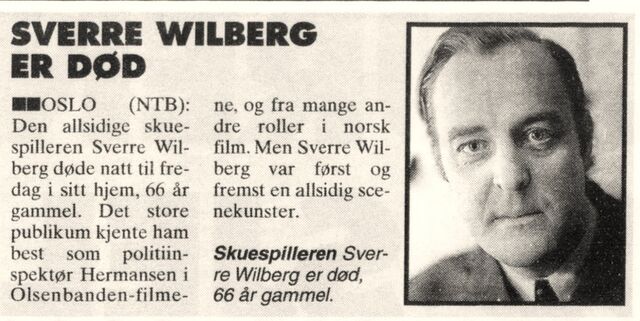 Sverre Wilberg (1929–1996) – lokalhistoriewiki.no