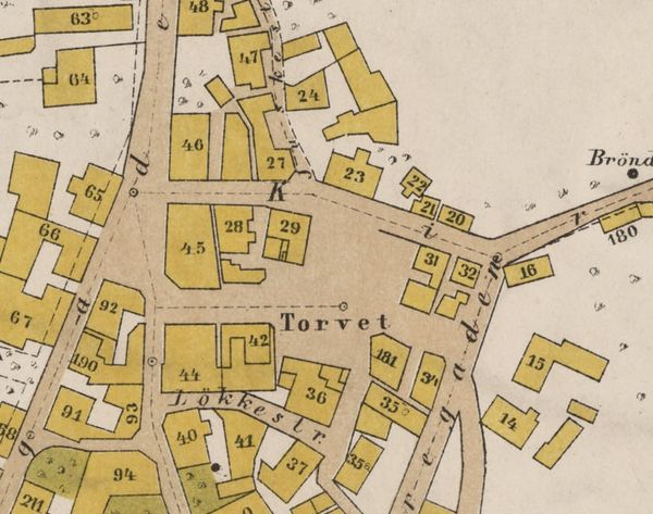 Kirkegaden - matrikkelnummer 31 (Grimstad by) – lokalhistoriewiki.no
