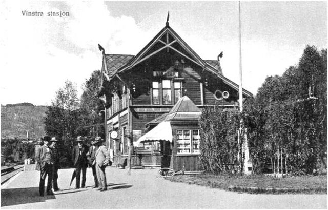 Vinstra stasjon – lokalhistoriewiki.no